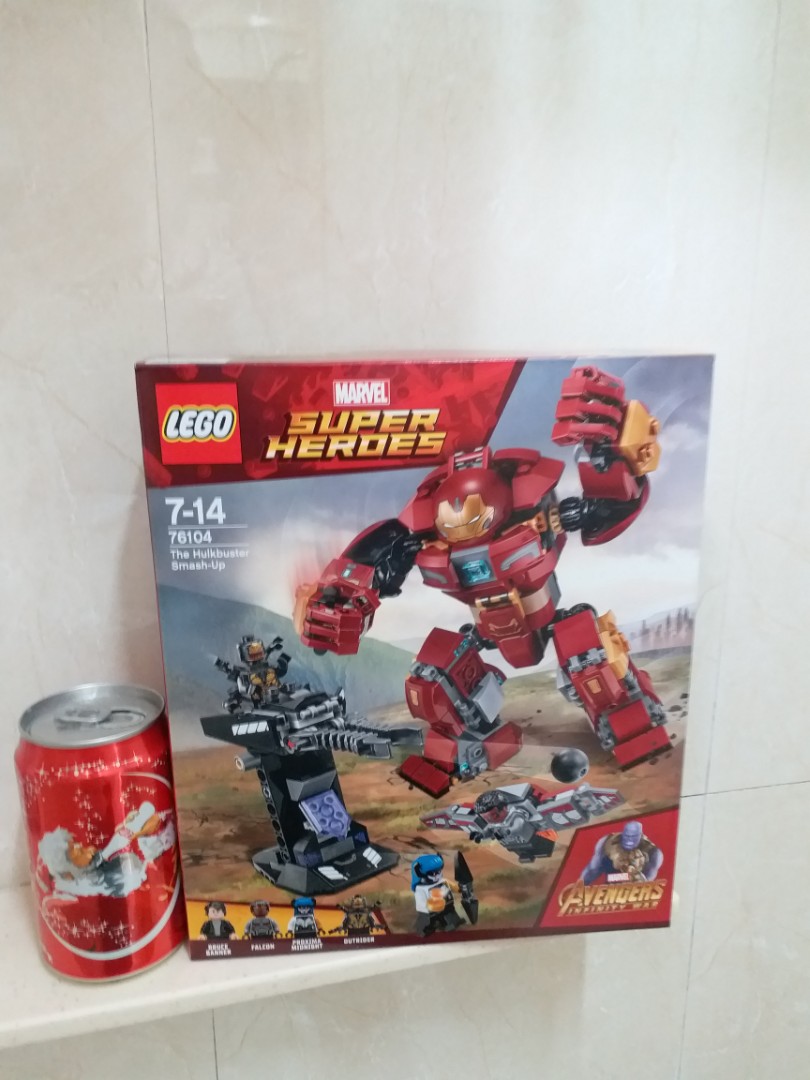 Lego 76104 The Hulkbuster-Smash Up, 其他, 其他 - Carousell