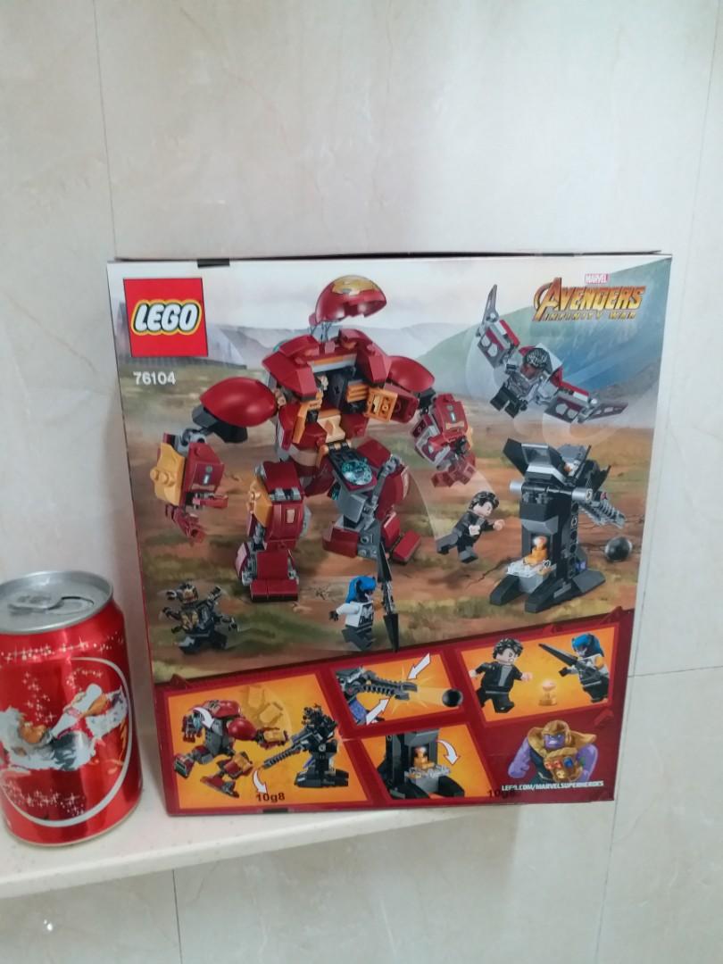 Lego 76104 The Hulkbuster-Smash Up, 其他, 其他 - Carousell