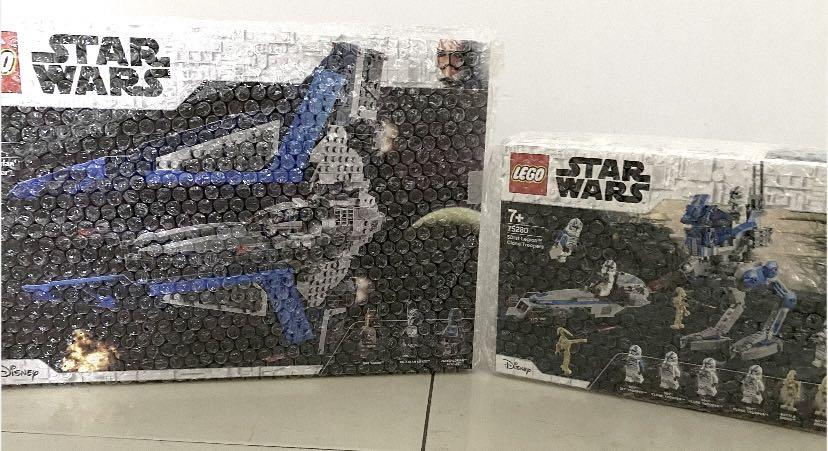 LEGO Star Wars lego set 75316 & lego set 75280, Hobbies & Toys, Toys ...