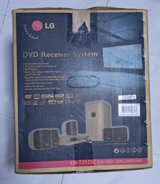 LG DVD Receiver System LH-T252SC, Audio, Soundbars, Speakers ...