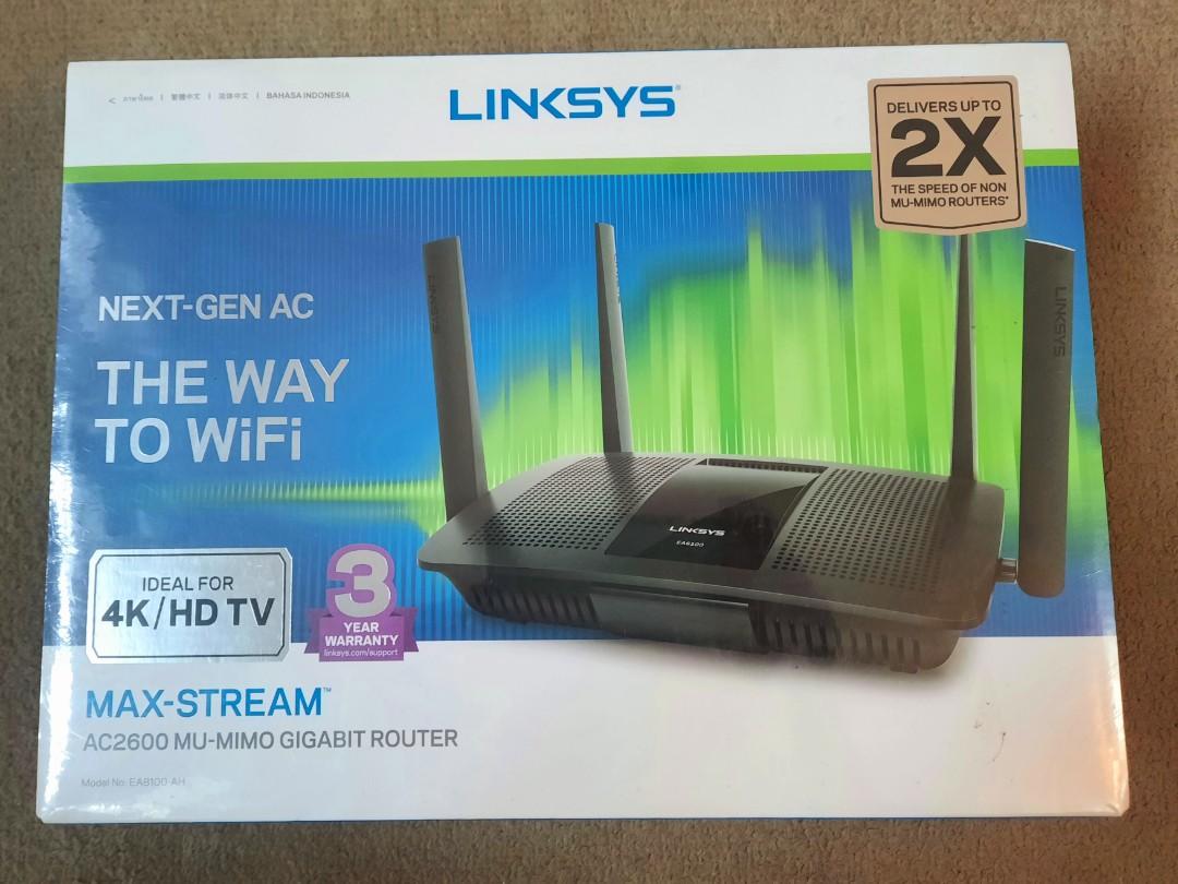 Link Sys AC2600 MU-MIMO ROUTER, Computers & Tech, Parts & Accessories ...