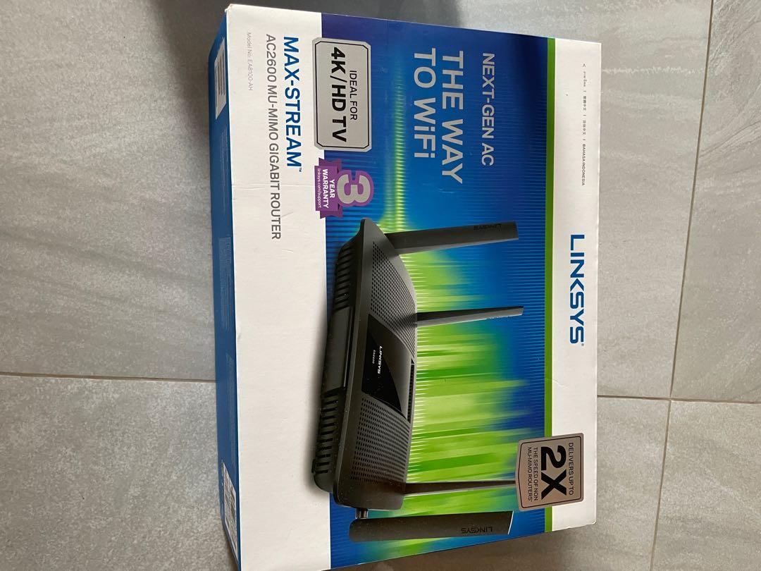 Linksys Router, Computers & Tech, Parts & Accessories, Other ...