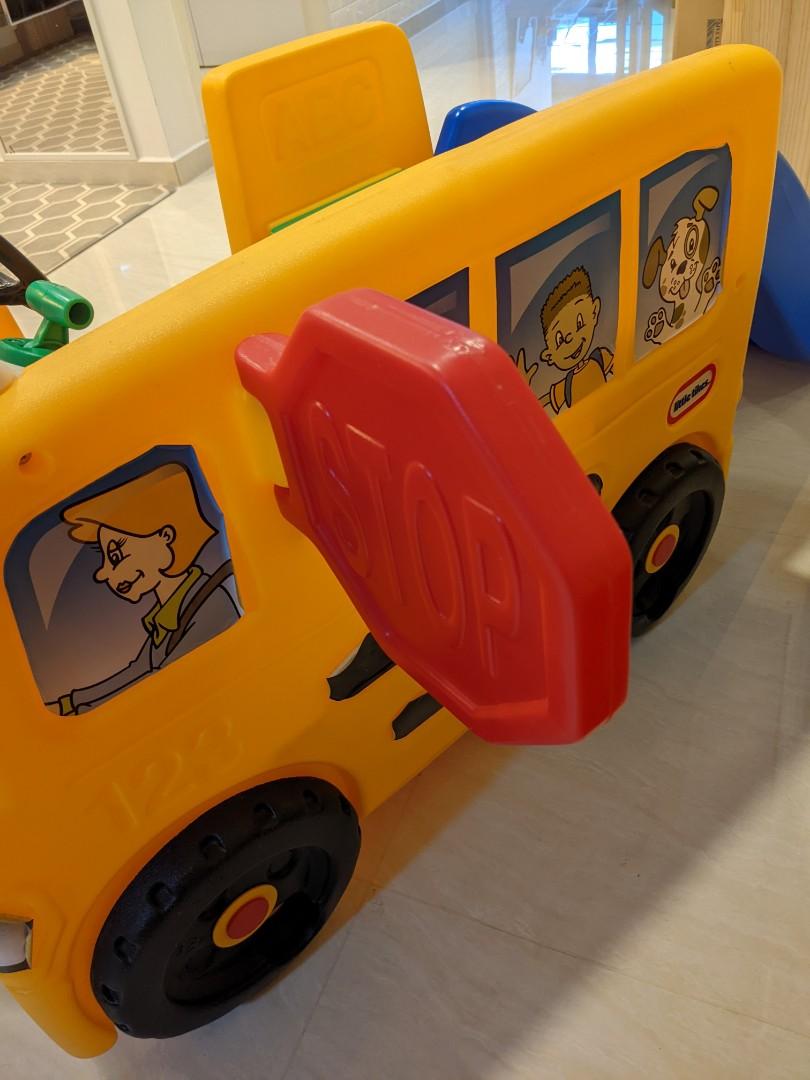 Little Tikes Wheels On The Bus Climber and Slide, Babies & Kids, Infant ...