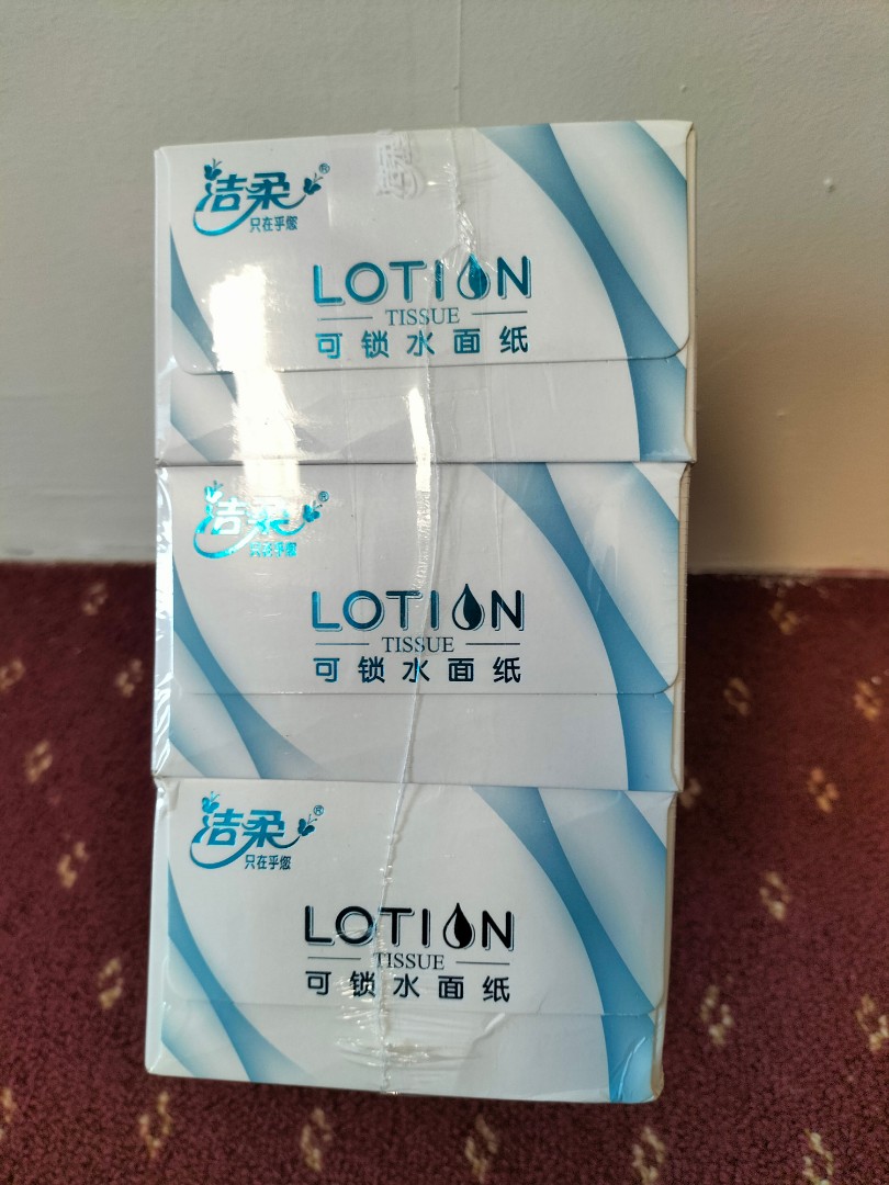 Lotion Tissue, Beauty & Personal Care, Sanitary Hygiene on Carousell