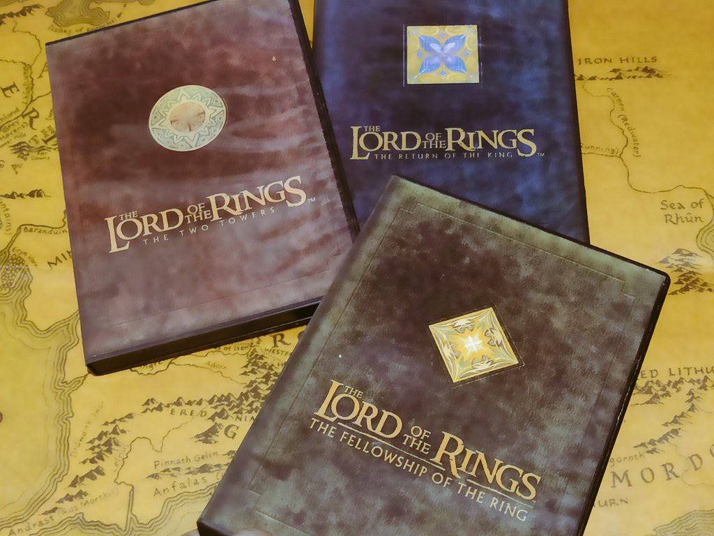 LOTR Trilogy Extended Edition DVD Set, Hobbies & Toys, Music & Media ...