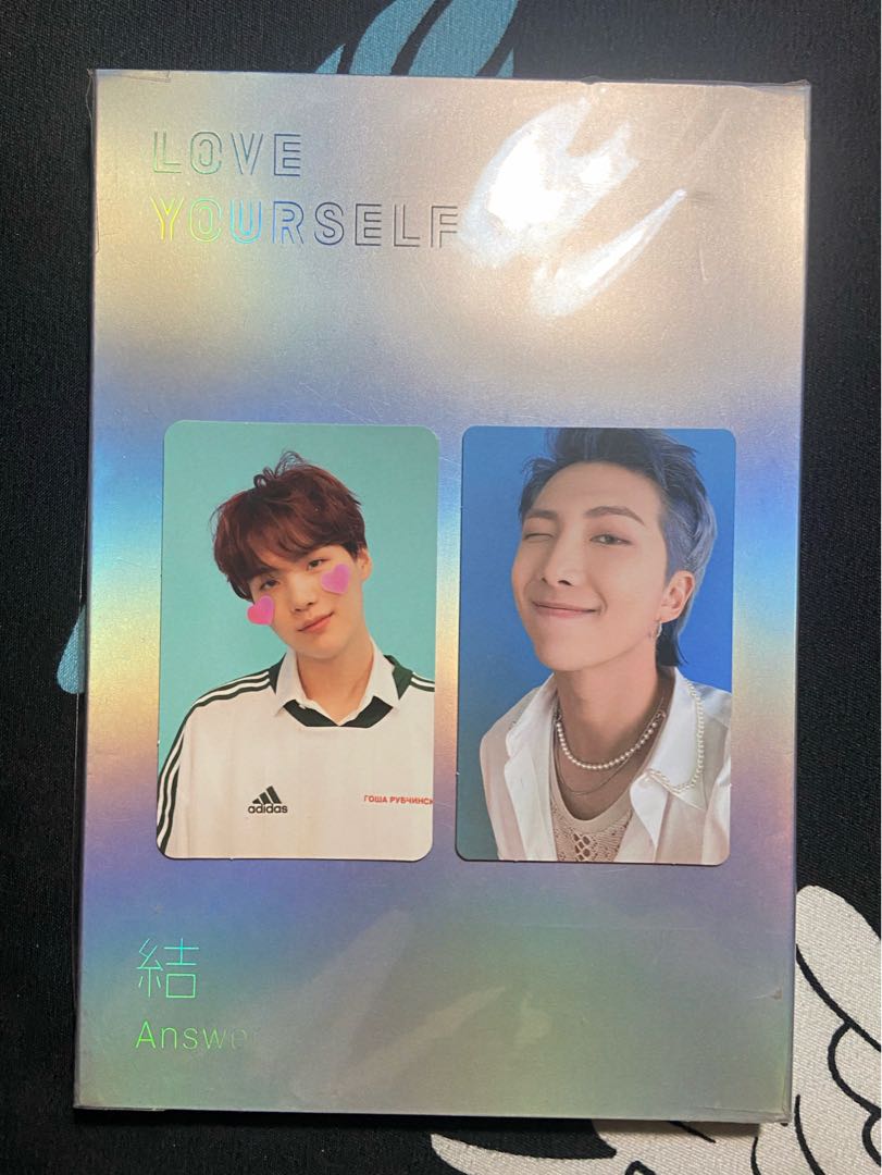 LY Answer F album w/ Yoongi pc & RM Cream, Hobbies & Toys, Memorabilia ...