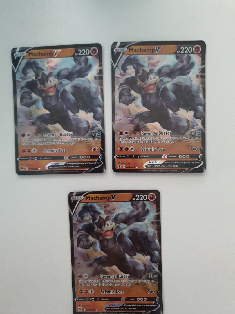 Machamp V, Hobbies & Toys, Toys & Games on Carousell