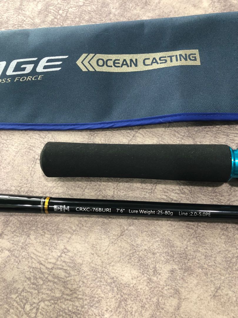 MajorCraft crostage CRXC 76Buri, Sports Equipment, Fishing on Carousell