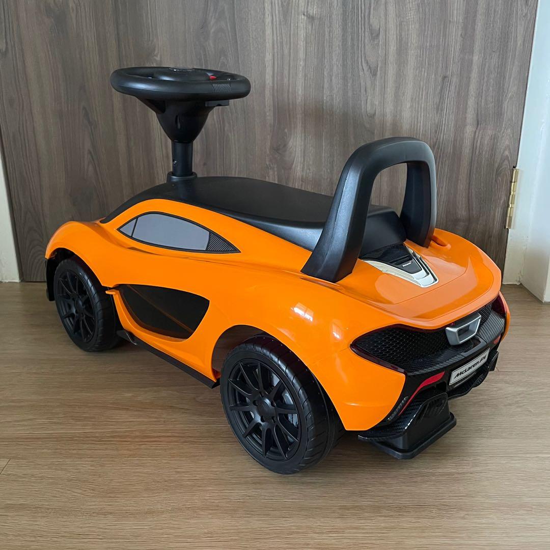 McLaren P1 Orange Ride On Car, Hobbies & Toys, Toys & Games on Carousell
