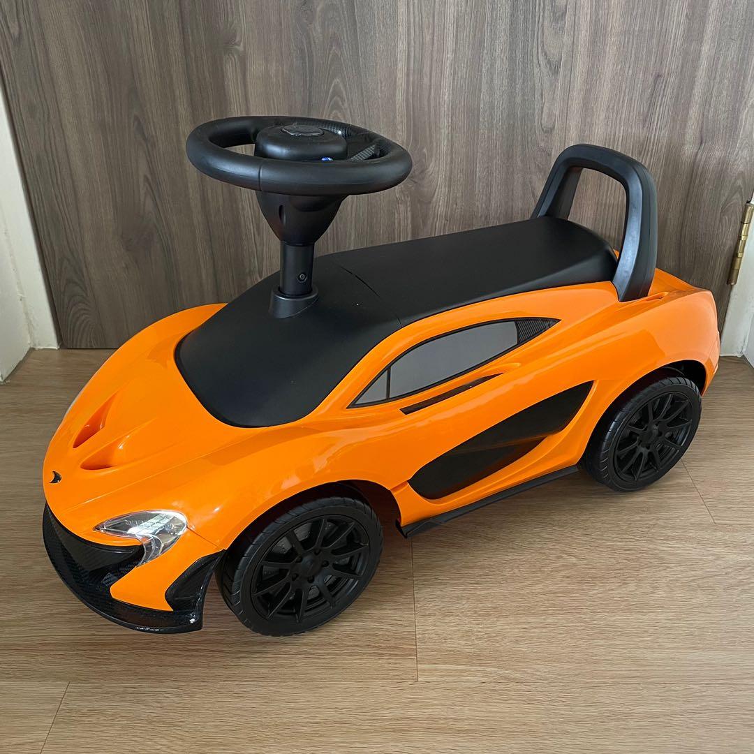 McLaren P1 Orange Ride On Car, Hobbies & Toys, Toys & Games on Carousell