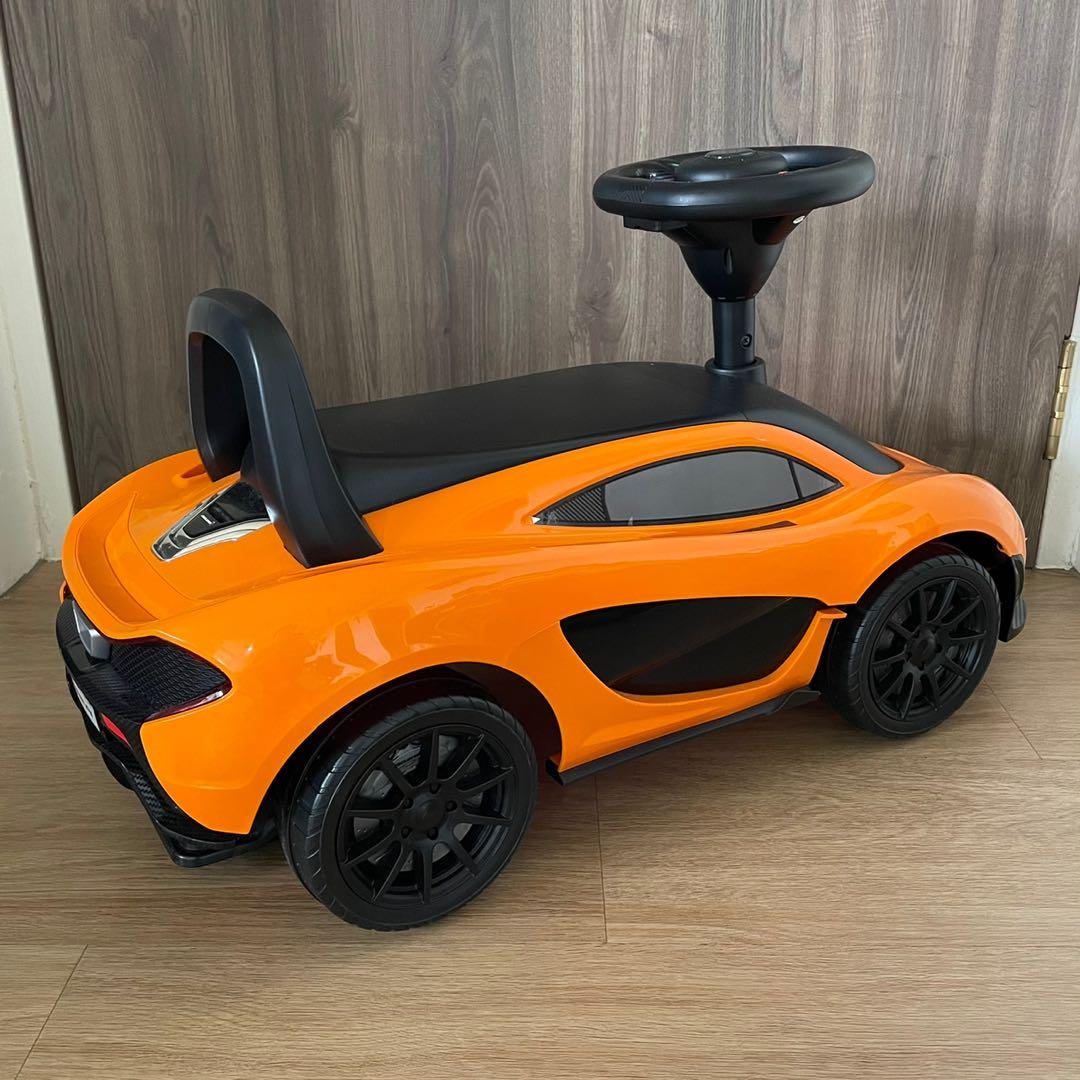 McLaren P1 Orange Ride On Car, Hobbies & Toys, Toys & Games on Carousell