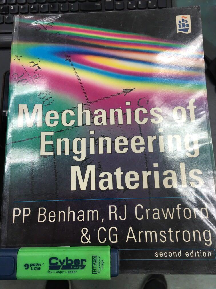Mechanics of Engineering Material, 興趣及遊戲, 書本 & 文具, 教科書 - Carousell