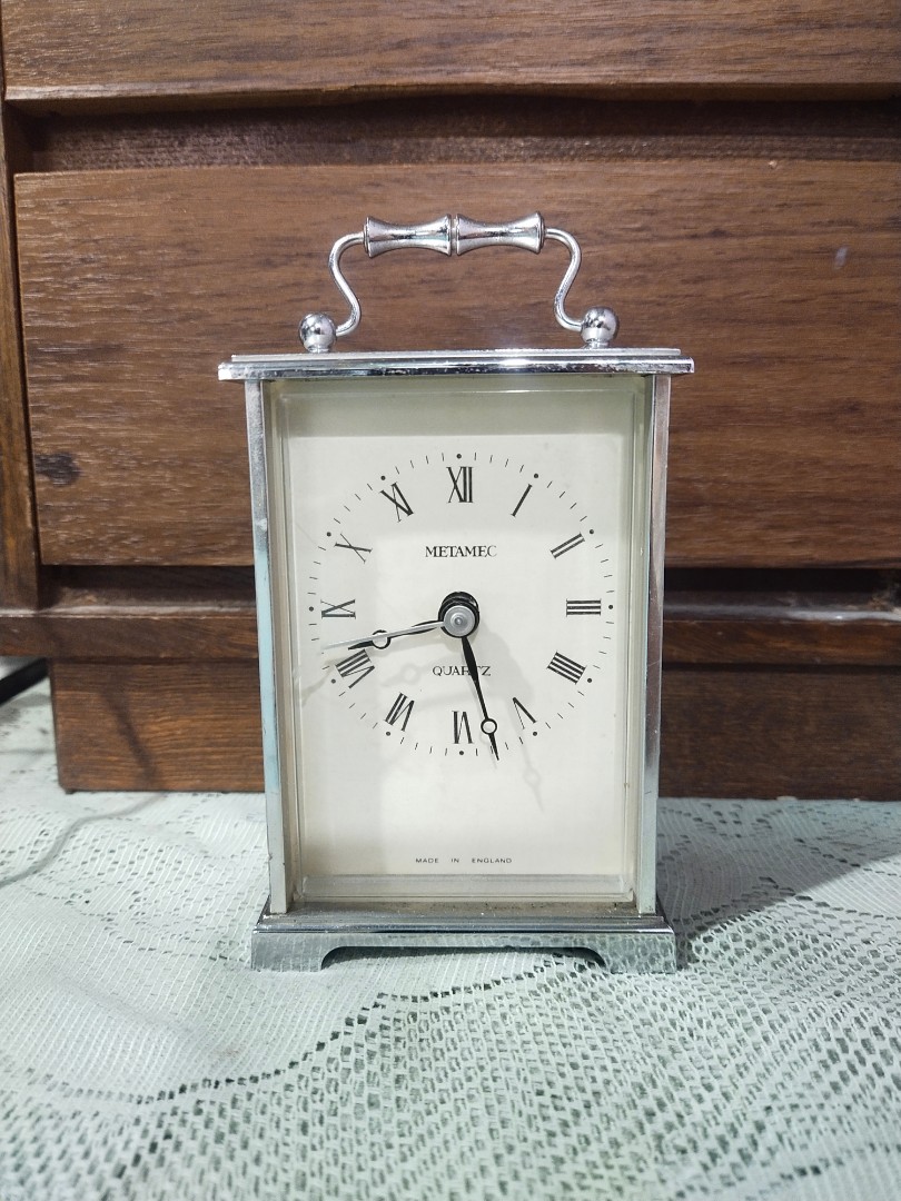 metamic clock England, Furniture & Home Living, Home Decor, Clocks on ...