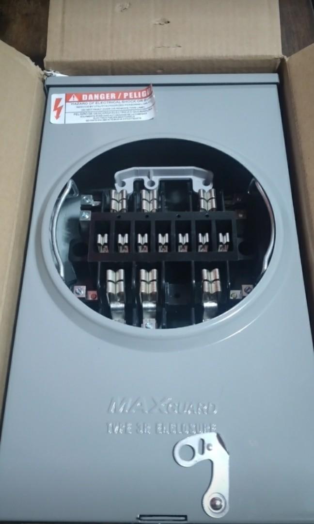 Meter base for Ge kWh meter, Commercial & Industrial, Construction ...