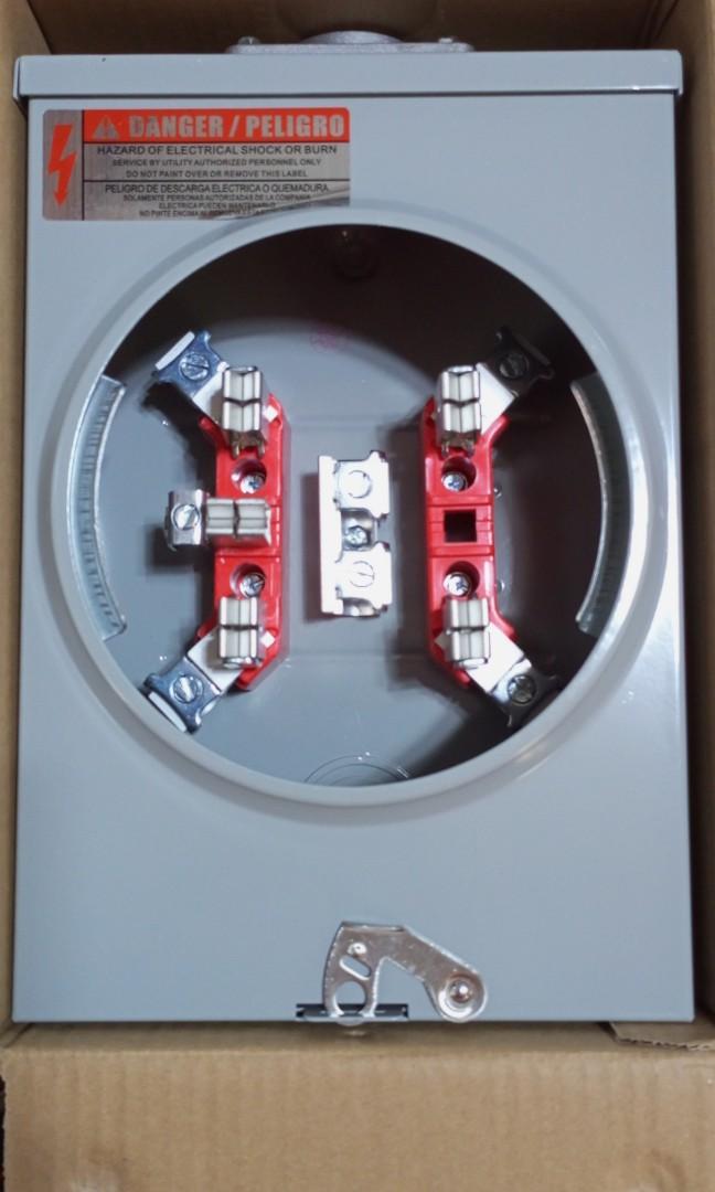 Meter base for Ge kWh meter, Commercial & Industrial, Construction ...