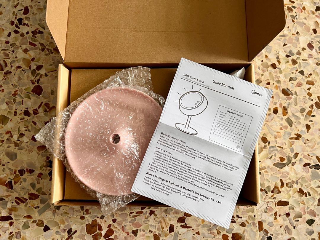 Midea LED Table Lamp, Beauty & Personal Care, Vision Care on Carousell