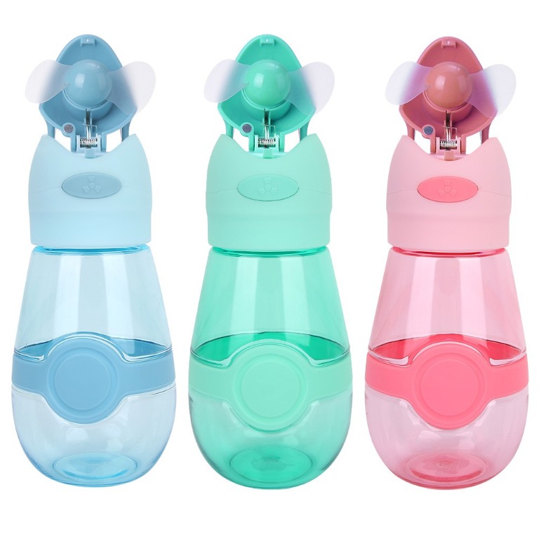 Mini Fan Water Bottle Sport Beach Camping Summer Bottles DC5V 500mA ...