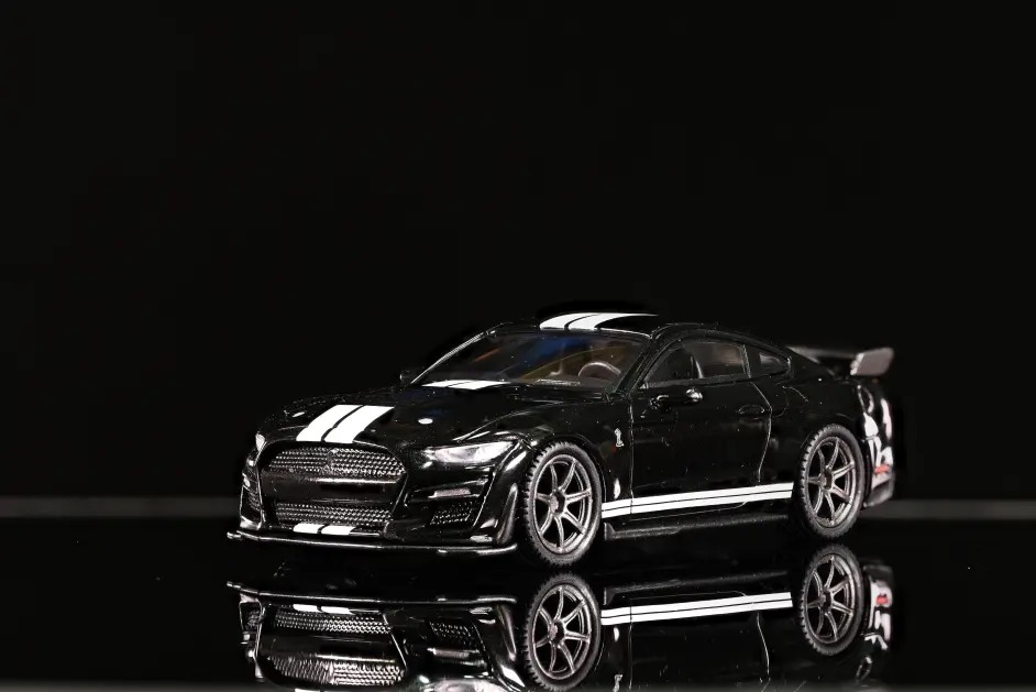 Mini GT #334 Black Mustang GT500, Hobbies & Toys, Toys & Games on Carousell