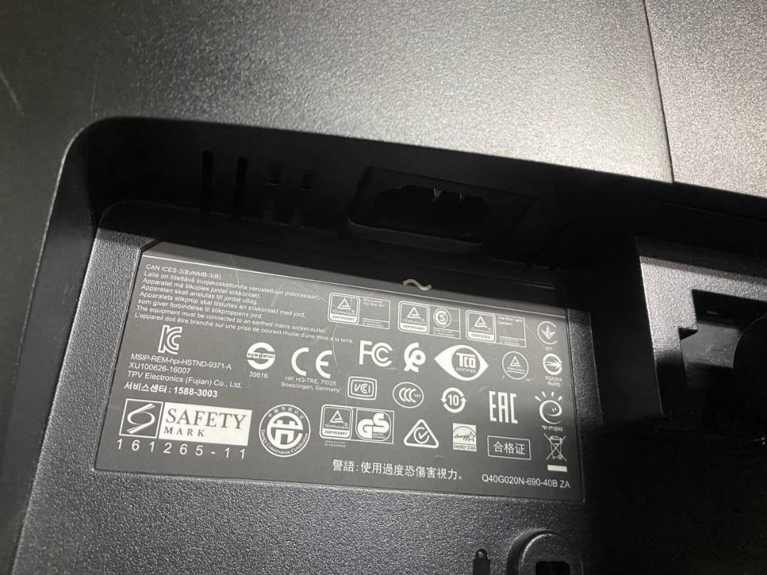 MONITOR HP P203, Computers & Tech, Desktops on Carousell