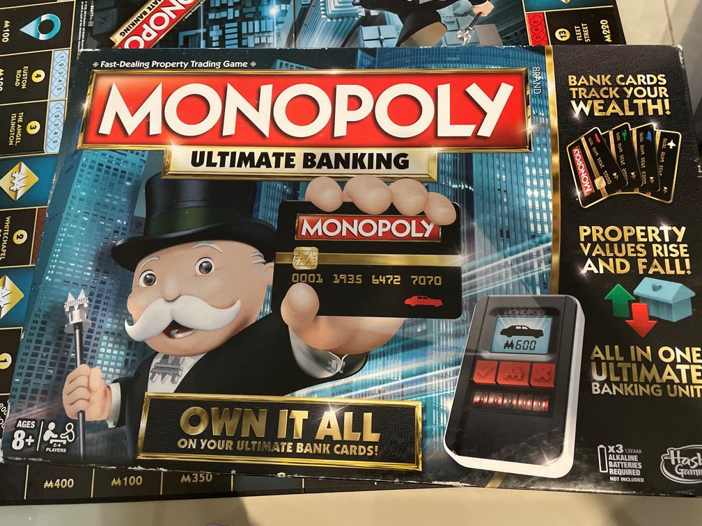 Monopoly Ultimate Banking, Hobbies & Toys, Toys & Games on Carousell