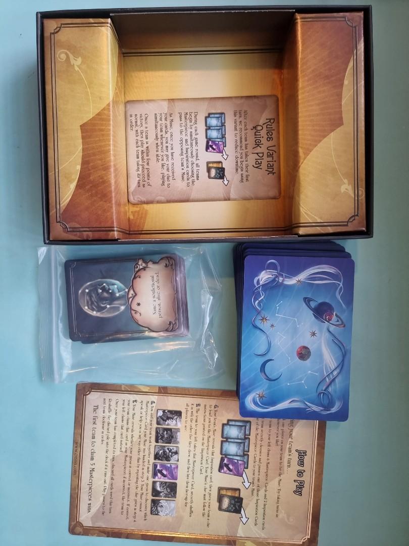 Muse board game, Hobbies & Toys, Toys & Games on Carousell