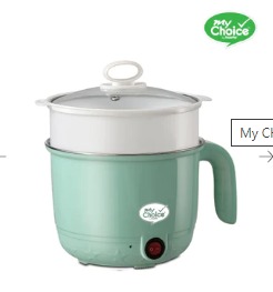 My Choice Multi cooker Steamboat 1.0L noodle cooker with Stainless ...