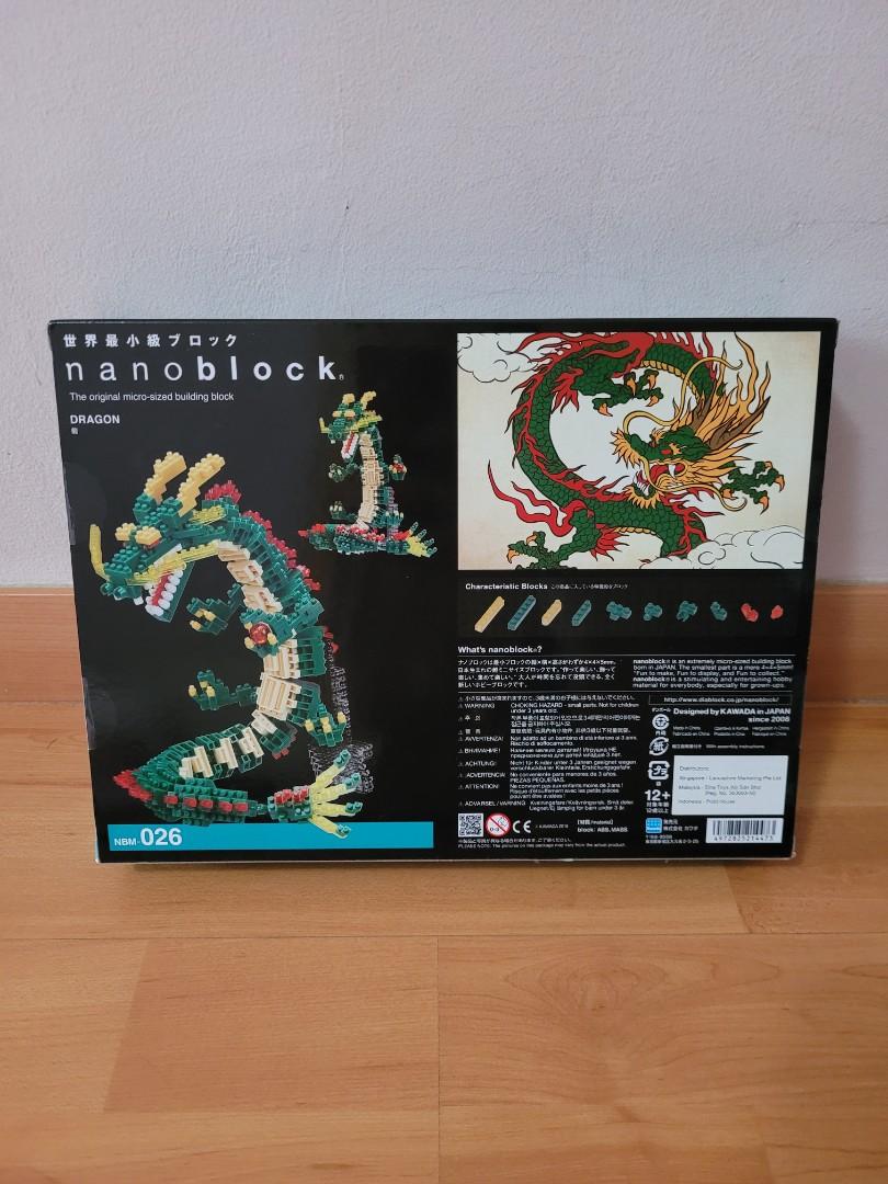 Nanoblock NBM-026 Dragon, Hobbies & Toys, Toys & Games on Carousell