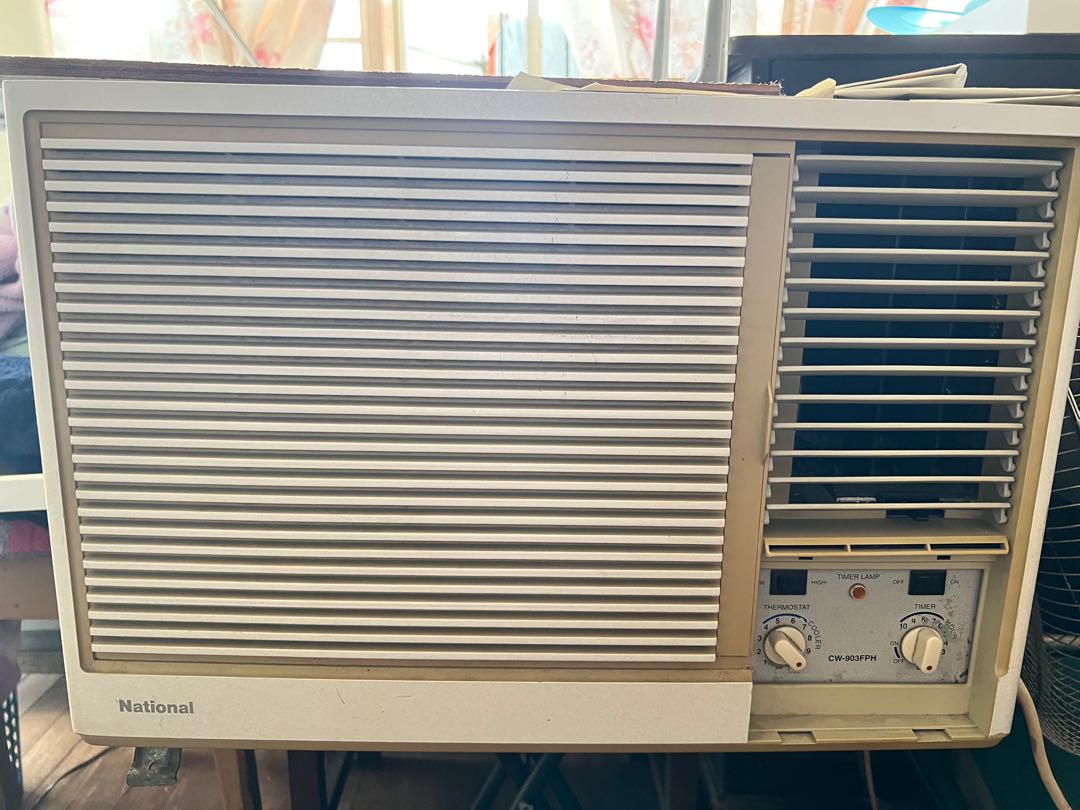 National Window Type Aircon, TV & Home Appliances, Air Conditioning and ...