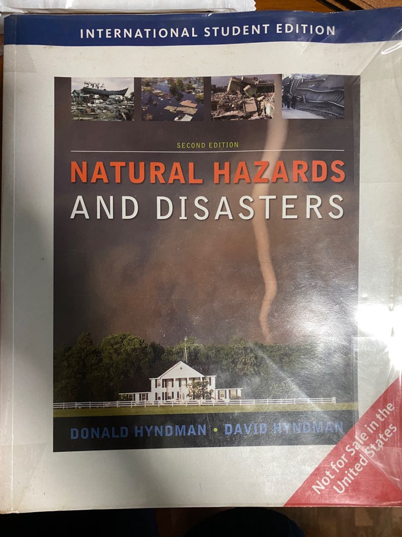 Natural Hazards And Disasters - 2nd edition, Hobbies & Toys, Books ...