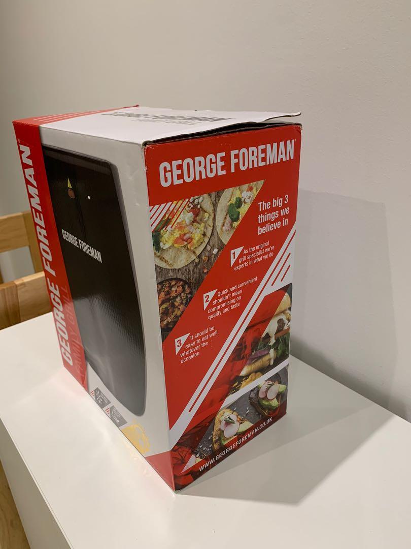 NEW George Foreman Forman electric grill family, Furniture & Home ...