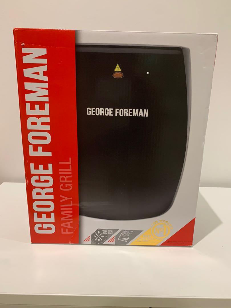 NEW George Foreman Forman electric grill family, Furniture & Home ...