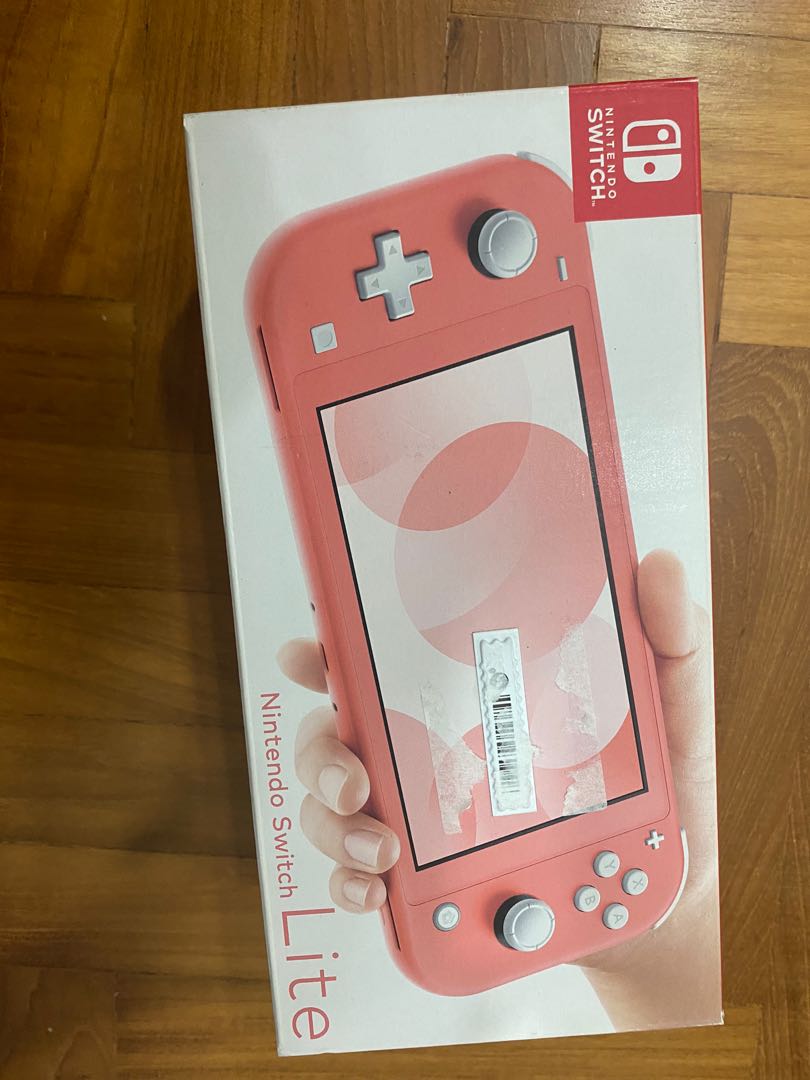 nintendo switch lite coral pink, Video Gaming, Video Game Consoles ...