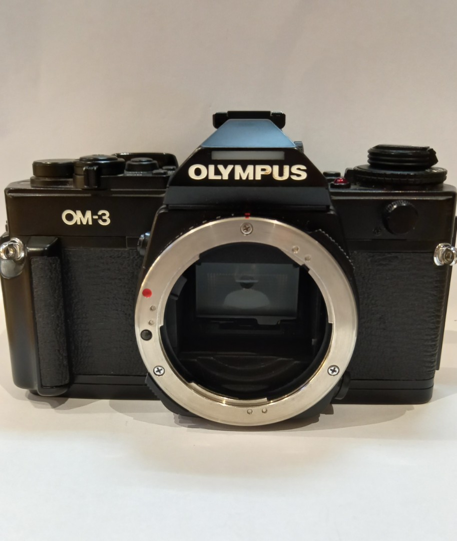 Olympus OM-3 SLR Camera..gd working, Photography, Cameras on Carousell
