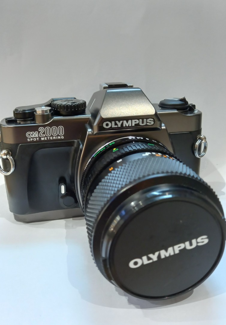 Olympus OM 2000 w/35-70mm lens..hardly used, Photography, Cameras on ...
