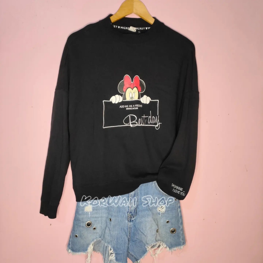 Original Mickey Mouse Pull Over, Women's Fashion, Tops, Longsleeves on ...