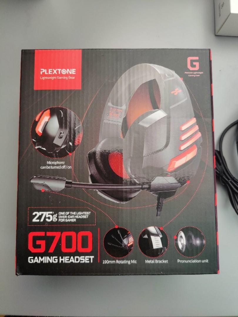 PLEXTONE G700 Gaming Headset, Audio, Headphones & Headsets on Carousell