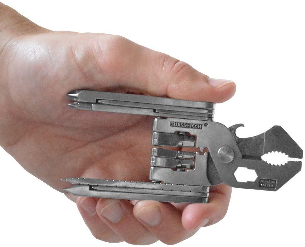Pocket Multi-Tool Kit, (22-in-1) Tool with Wrenches, Allen Drivers ...
