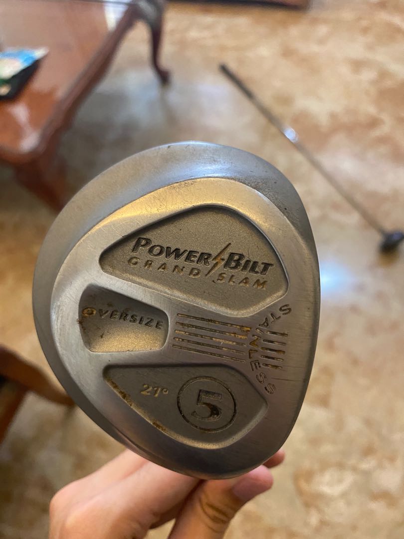 Power Bilt 5 Wood Grand Slam, Sports Equipment, Sports & Games, Golf on ...