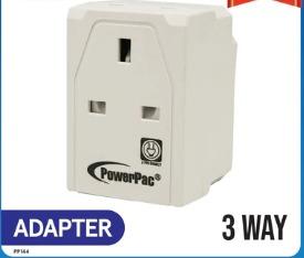 PowerPac 3 Way Adapter with 2-Pin Direct (PP144) (ES8-25), TV & Home ...