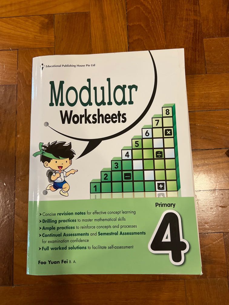 Primary 4 P4 Modular Worksheets Maths, Hobbies & Toys, Books ...