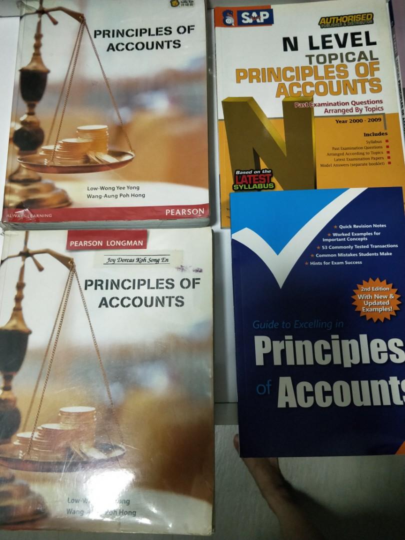 O level & N level Principles of Accounts textbook and assessment ...