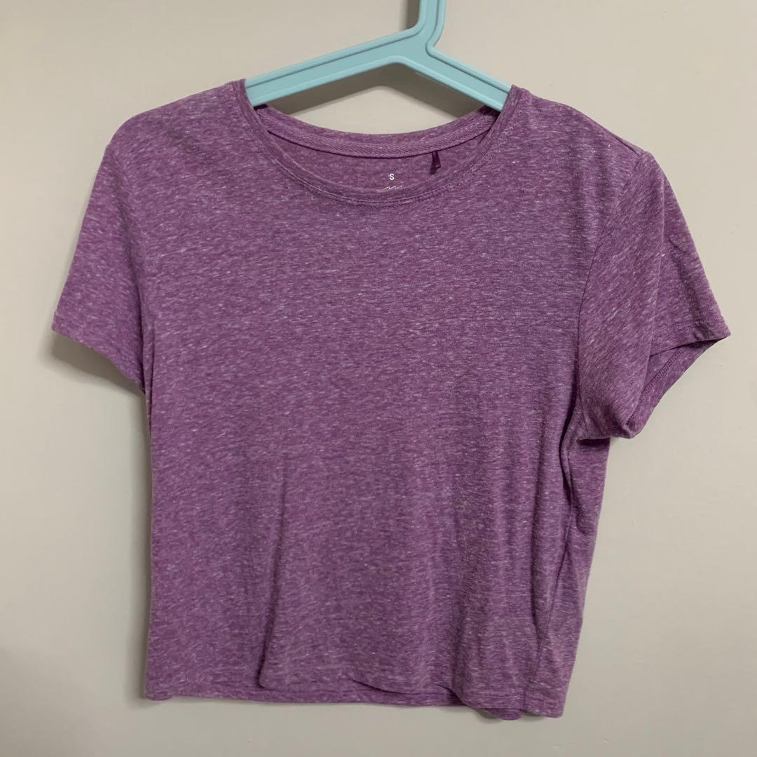purple top, Women's Fashion, Tops, Blouses on Carousell