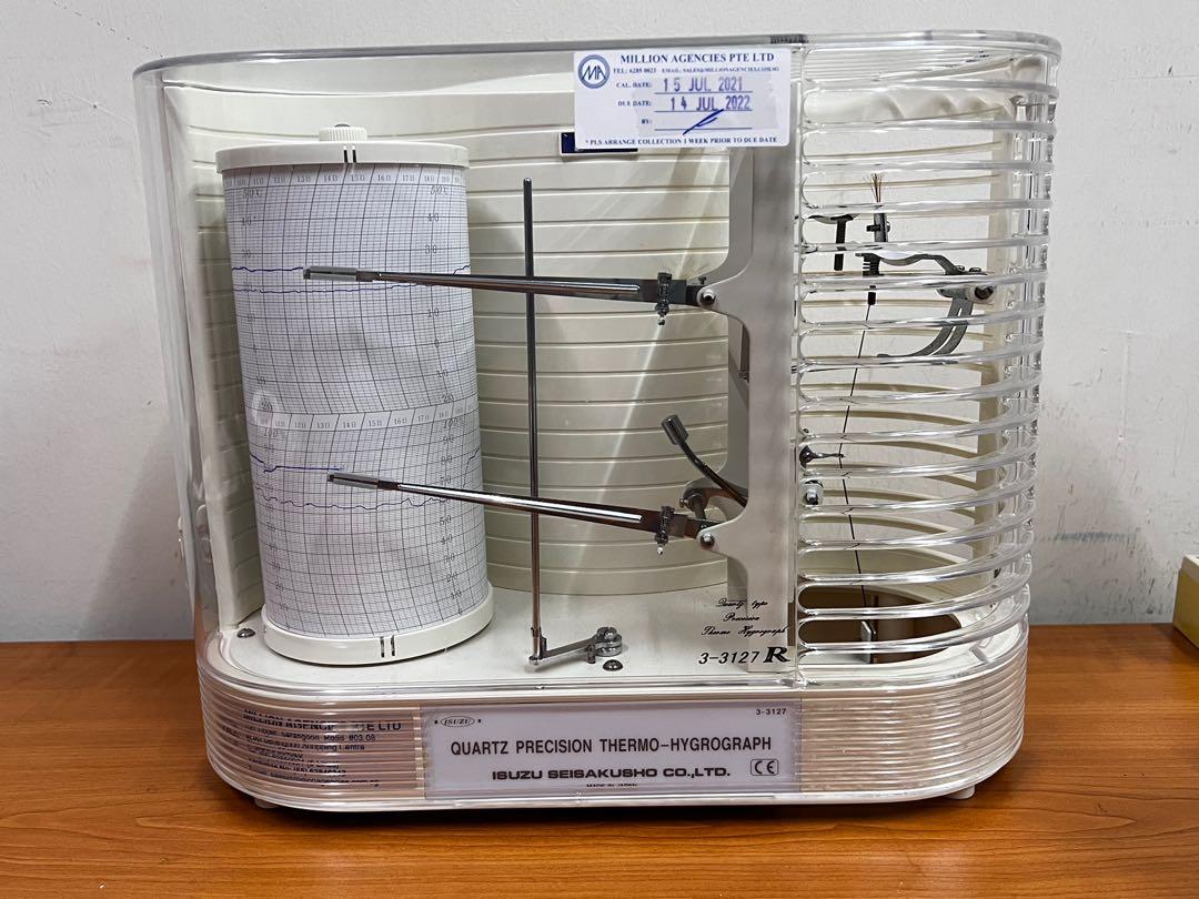 Quartz Precision Thermo-hygrograph, Computers & Tech, Office & Business ...