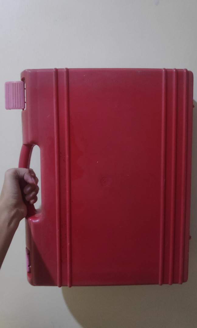 Red Attache Case, Men's Fashion, Bags, Briefcases on Carousell