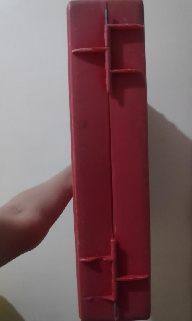 Red Attache Case, Men's Fashion, Bags, Briefcases on Carousell