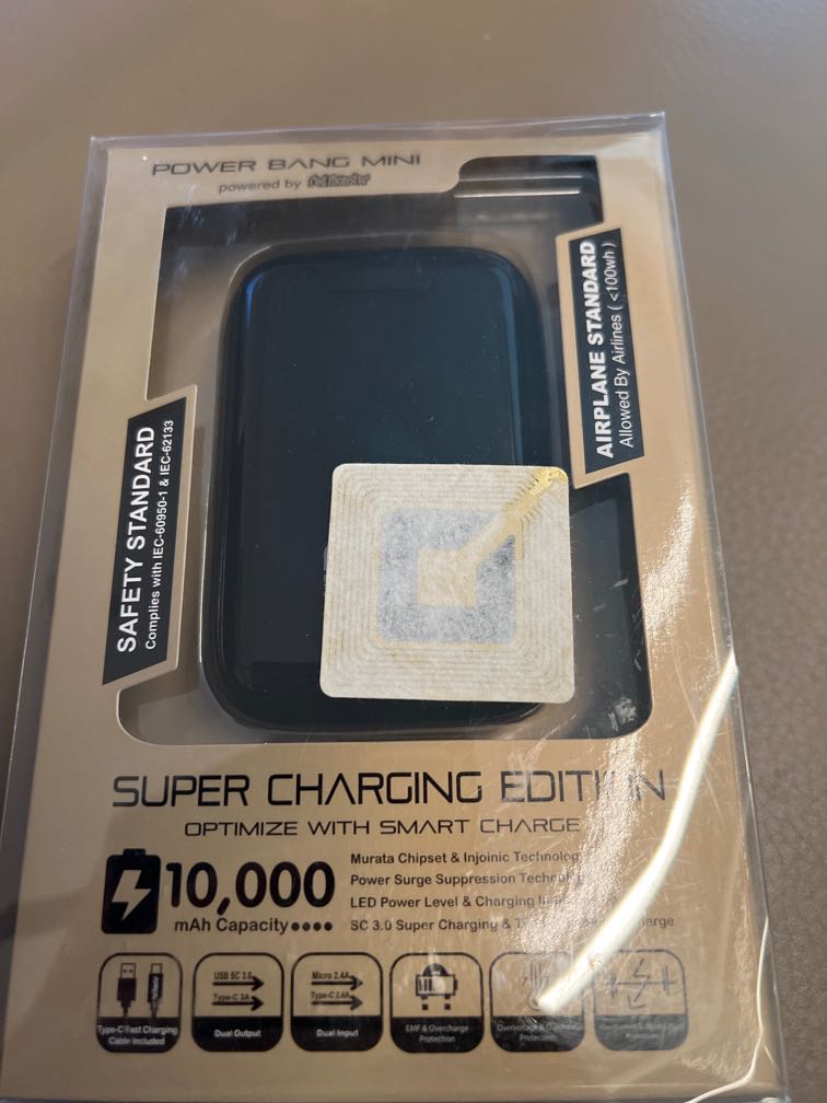 Red monster power bank mini, Mobile Phones & Gadgets, Mobile & Gadget ...