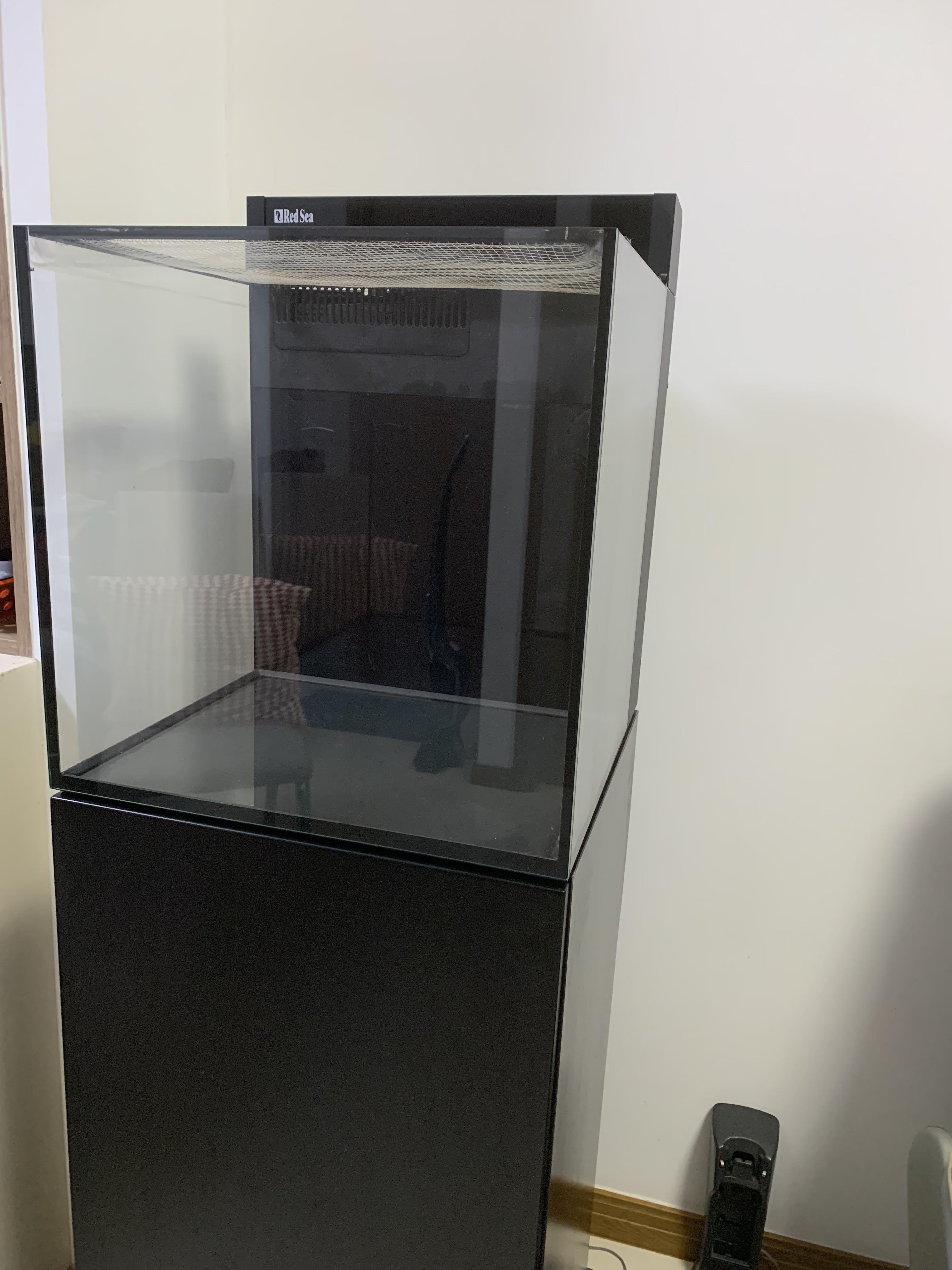 RedSea Max Nano AIO 20gal marine tank with original cabinet, Pet ...
