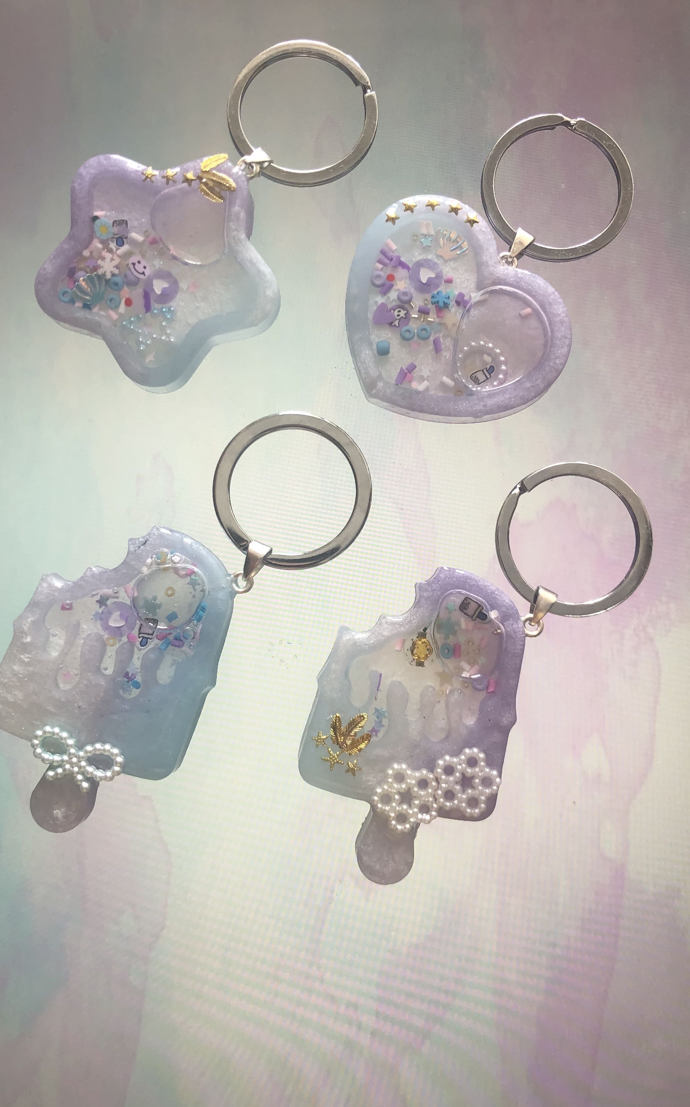 Resin shaker charms, Hobbies & Toys, Stationery & Craft, Handmade Craft ...