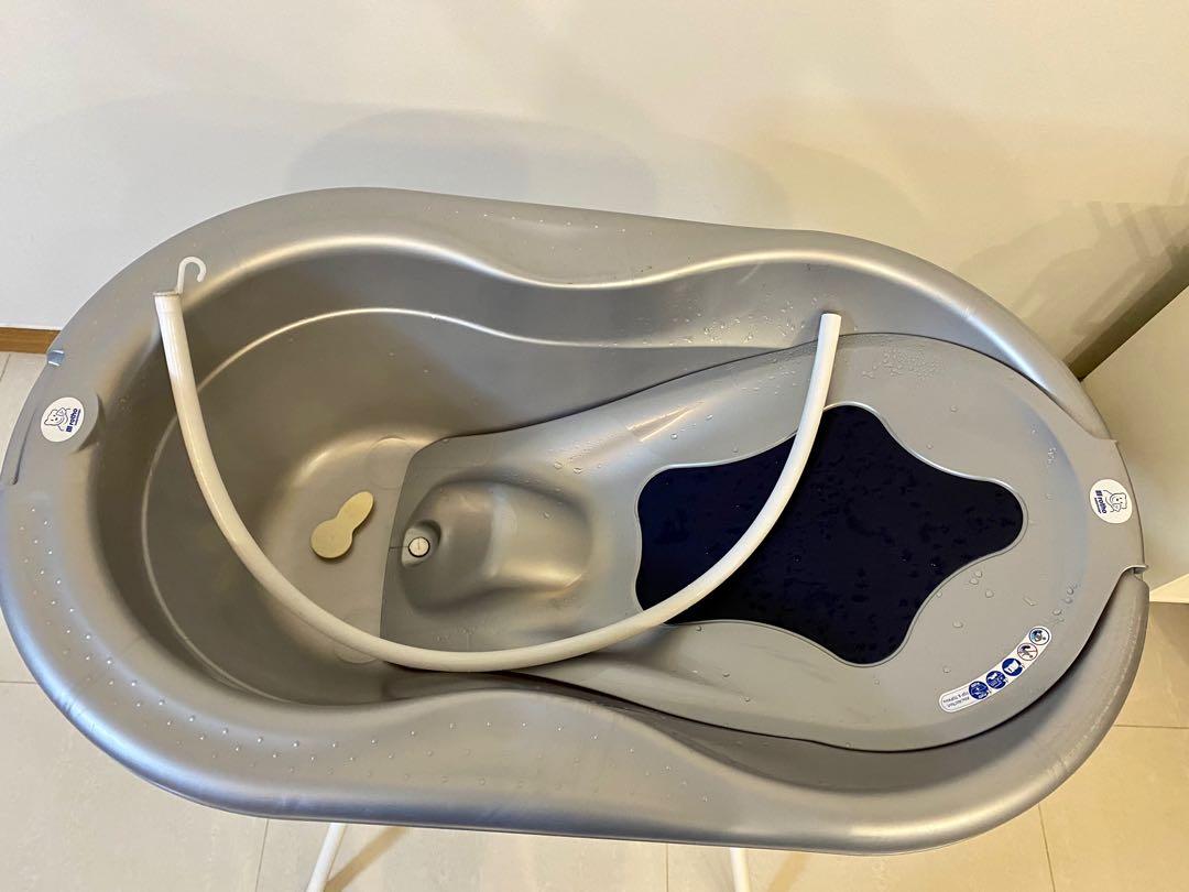Rotho bath tub with inserts and stand, Babies & Kids, Bathing ...