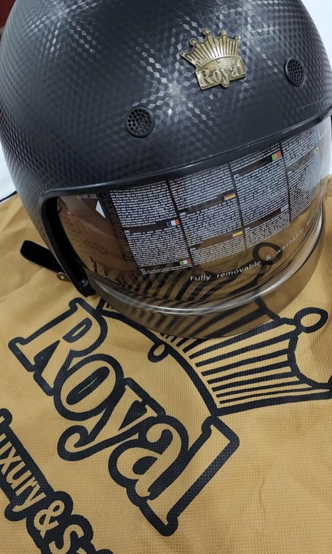 Royal helmet, Motorcycles, Motorcycle Accessories on Carousell
